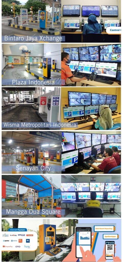 Penerapan Epsilon Parking System Di Beberapa Lokasi Perdana - Secure Parking